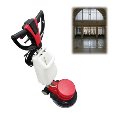 Commercial 110V Floor Scrubber Heavy Duty Polisher Cleaning Waxing ...