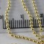 18K YELLOW GOLD CHAIN WITH BALLS BALL, SPHERES, NECKLACE, MADE IN ITALY ...