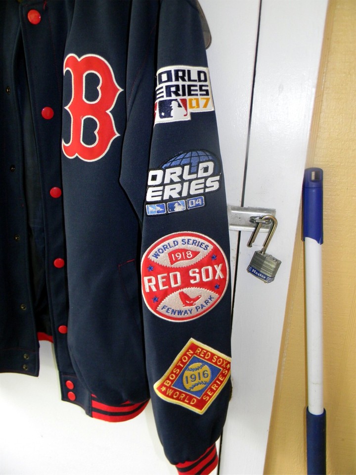 2007 Boston Red Sox World Series Commemorative Baseball Jacket- COOL ...