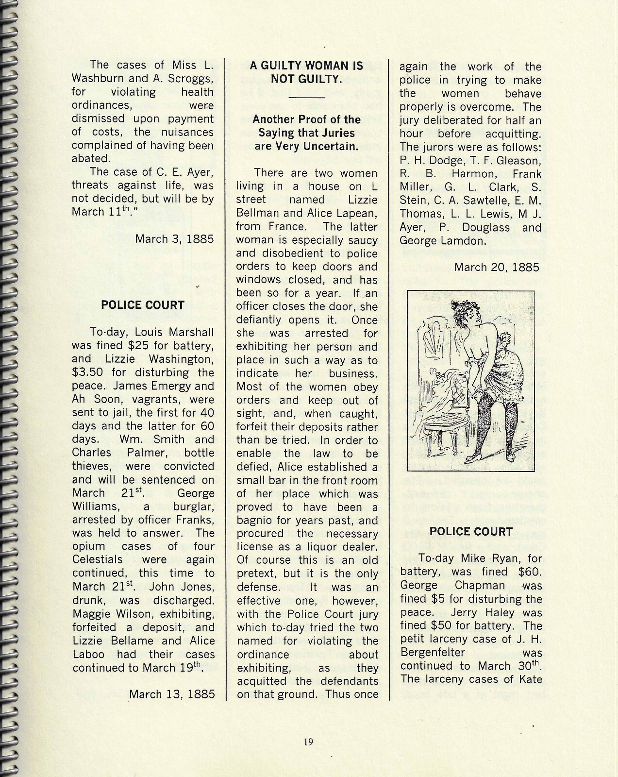 Early Risqué Prostitute History Sacramento Bordello Brothel ...