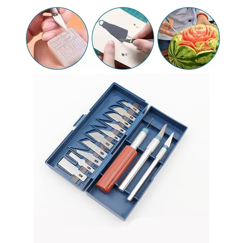 13Craft Knife Exacto Knife Set Professional Hobby Knife for Carving ...