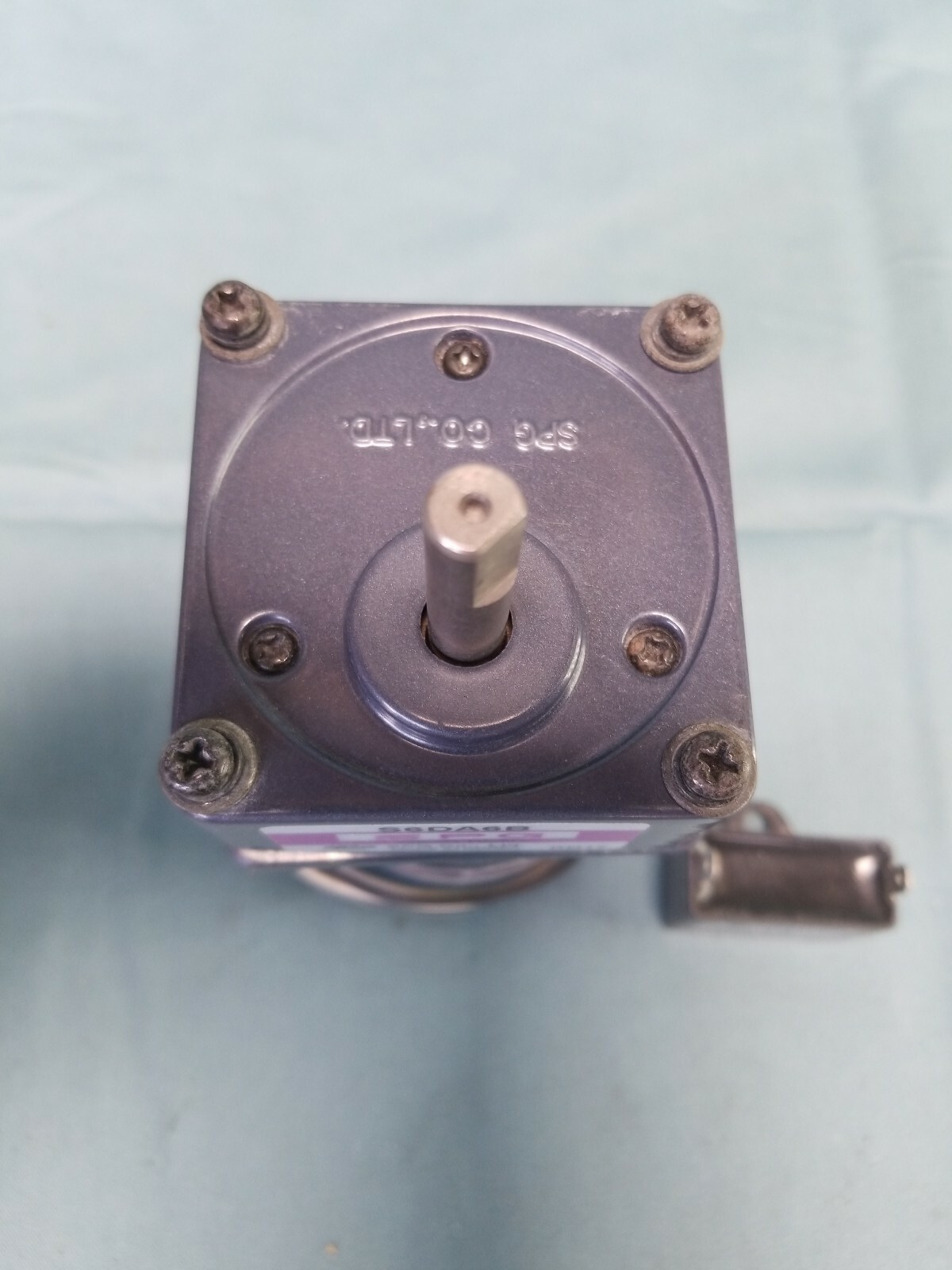 One SPG Speed Control Motor S6R06GB & Gear Head S6DA6B | eBay