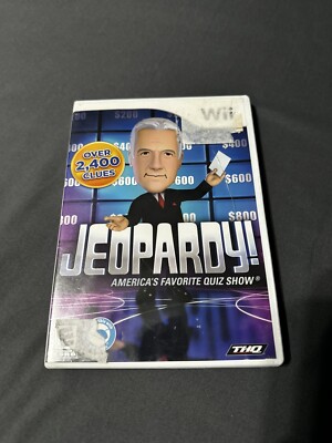 Jeopardy Nintendo Wii Game - Complete with Manual - 785138303727| eBay