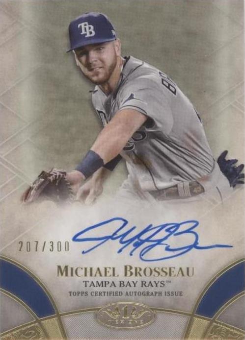 2021 Topps Tier One - Breakout Autographs Michael Brosseau #BOA-MBR ...