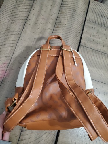 Loungefly Disney Mickey Mouse & Minnie Mouse Fall Leaves Mini Backpack ...