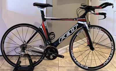 Felt B2 PRO Triathlon/Tt Carbon Bike 56cm Dura Ace Derailleurs Sram ...