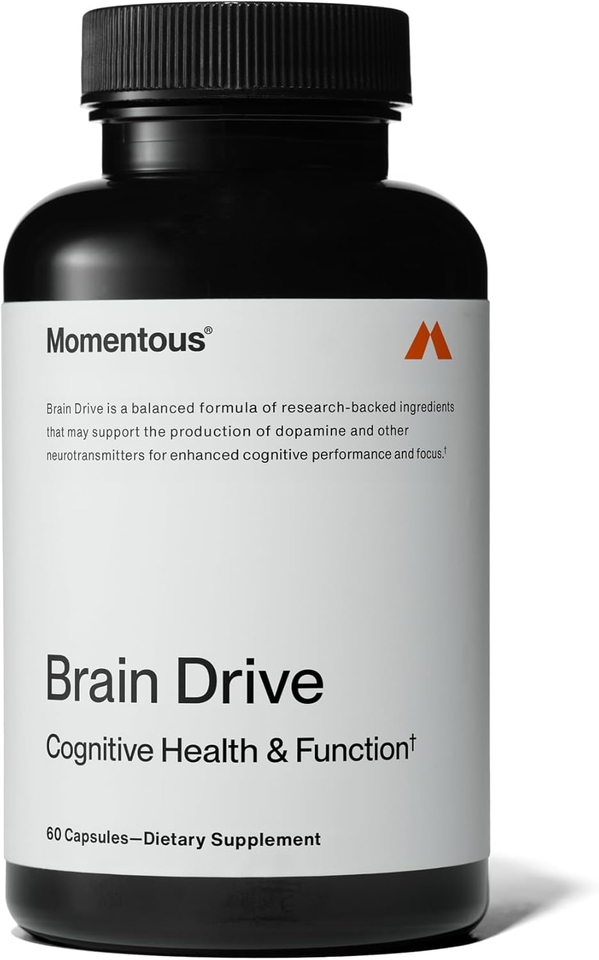 Momentous Brain Drive Nootropic Supplement, Non-Gmo and Gluten Free ...
