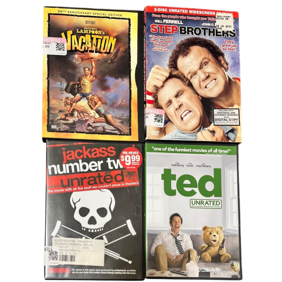 Lot of 24 Assorted DVDs Movies Adult Comedy | eBay