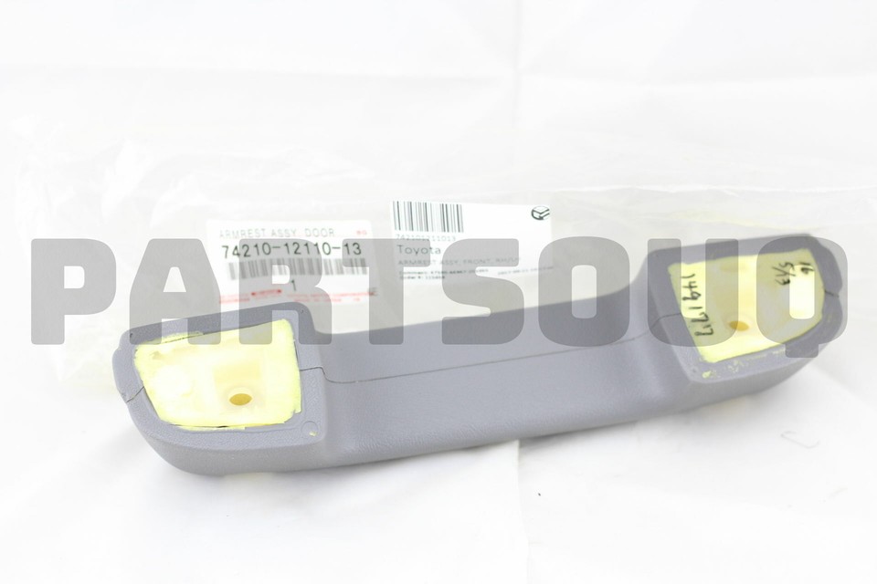 742101211013 Genuine Toyota ARMREST ASSY, FRONT, RH/LH 74210-12110-13 ...