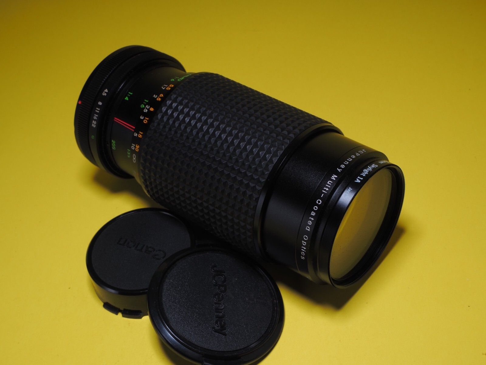 PROMASTER 80-200mm f4.5 SP MC Zoom Lens Canon FD Mount both caps | eBay
