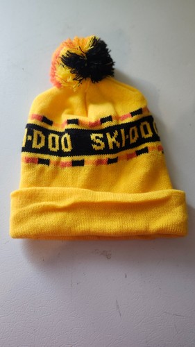 Ski-Doo Vintage Knit Beanie Hat Cap Winter Snowmobile 70's Retro ...