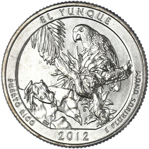 2012 S Parks Quarter El Yunque Forest Choice BU CN-Clad US Coin See Pics K484 | eBay