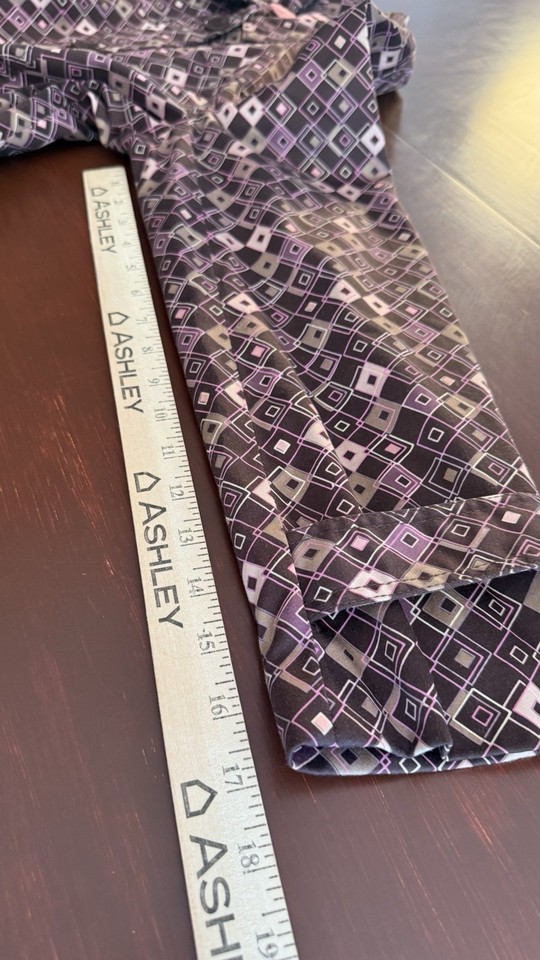 Bandolino Coat Women 16 Brown Trench Retro Vintage Diamond Pattern ...