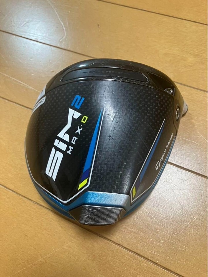 TaylorMade SIM 2 Max D 10.5° Driver Head Only RH w/ Headcover Golf Club ...