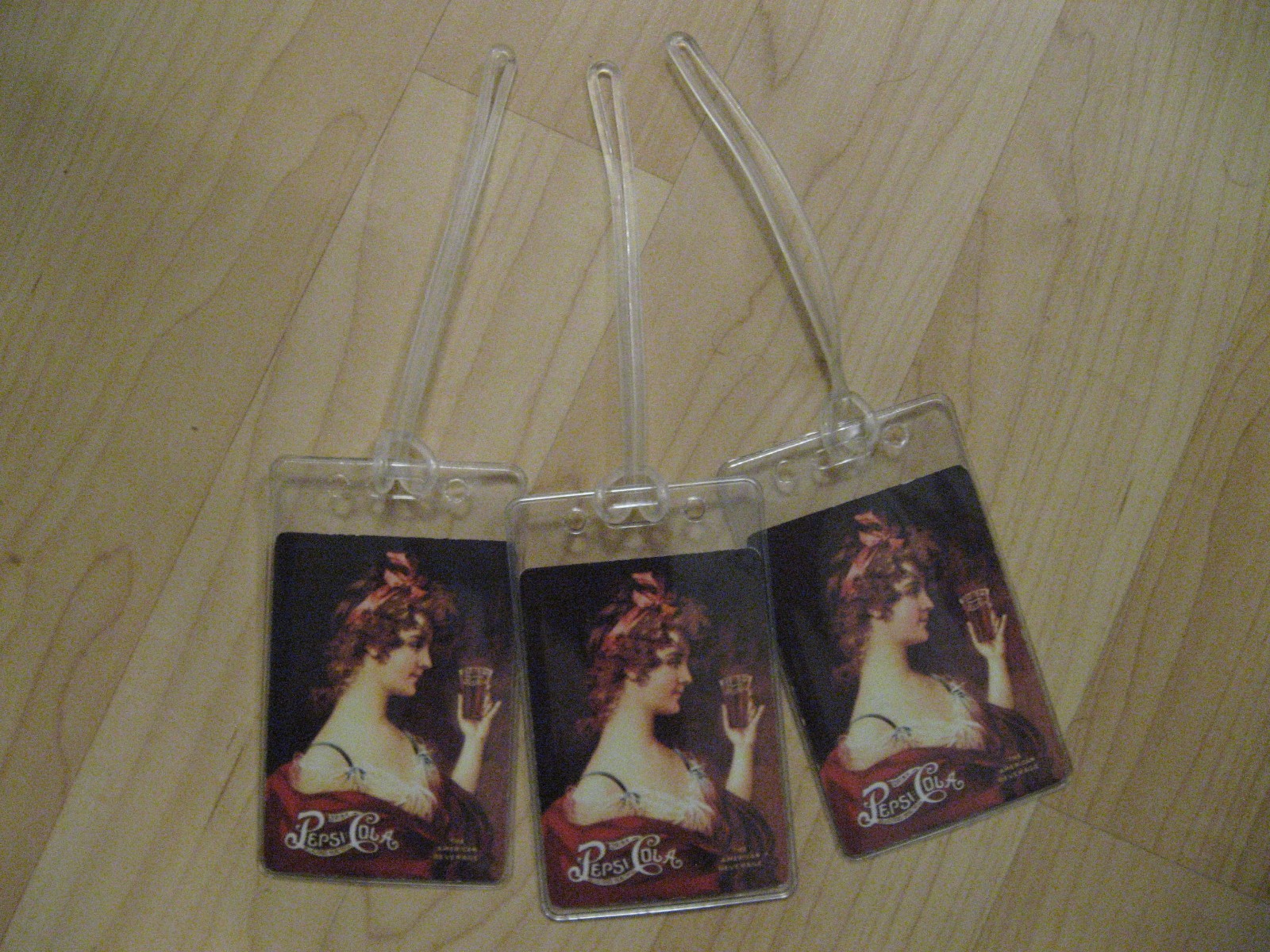 Pepsi Cola Luggage Tags - Repurposed Vintage Playing Card Luggage Name ...