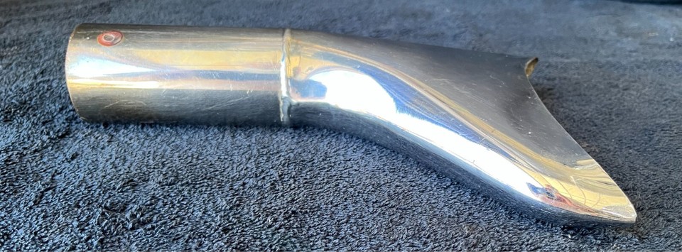 Harley Panhead Knucklehead Flathead Chrome Fishtail Tip OEM | eBay