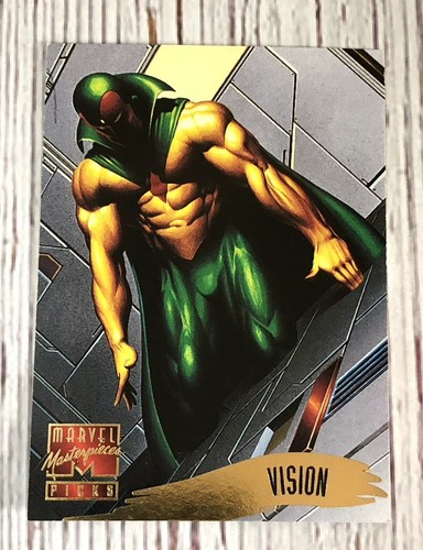 Picks VISION Card #150 - NELSON - Marvel Masterpieces - 1995 - Fleer ...