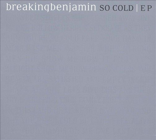 So Cold [EP] [EP] [Digipak] by Breaking Benjamin (Hollywood) for sale ...