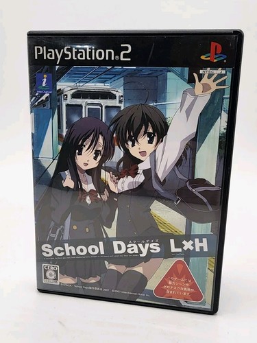 Japanese School Days School Days LxH Sony Playstation 2 PS2 Complete US ...
