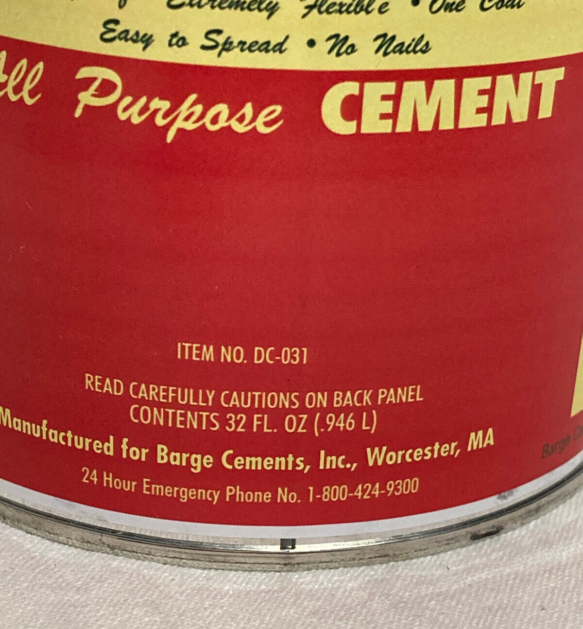 Barge All Purpose Contact Cement Glue DC-031 - 1 Quart 32 fl oz. USA | eBay