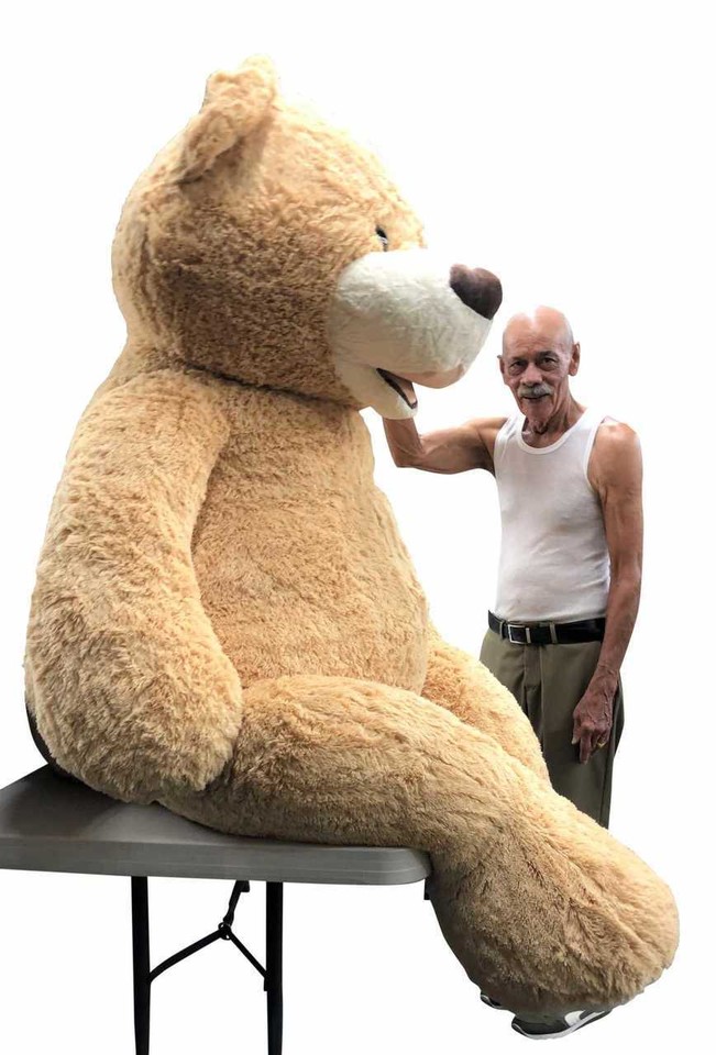 Big Plush® Giant 7 Foot Teddy Bear 84 Inches 214 cm Soft Huge Stuffed ...