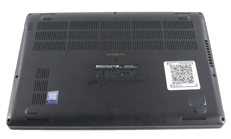 Dell Latitude 5400 14" Laptop i5 8th Gen 256GB SSD 16GB RAM Win 11 Pro ...