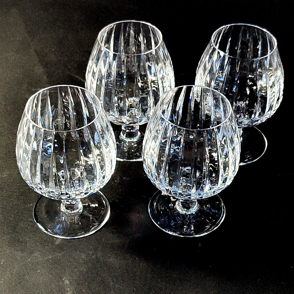ASTRAL PEERAGE BRANDY SNIFFTERS, Cut Lead Crystal, 5 1/4", 12 oz, 4PC ...