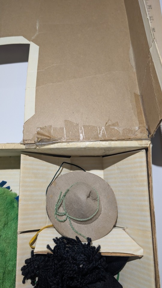 Vtg 1962 CECIL DISGUISE KIT Plush Toy Original Box MATTEL Beanie ...