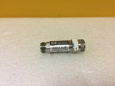 HP Agilent 8491A-006 DC-12.4 GHz, 6 dB, Type N (M-F), Fixed Attenuator ...