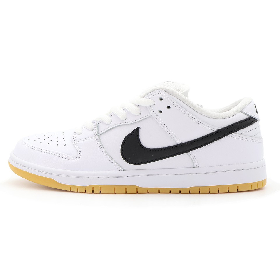 CD2563-101 Nike Dunk Low SB White Gum Black Gum Light Brown (Men's) | eBay
