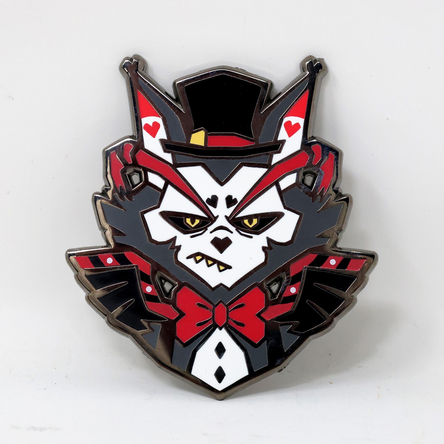 Hazbin Hotel Husk Frown Enamel Pin | eBay