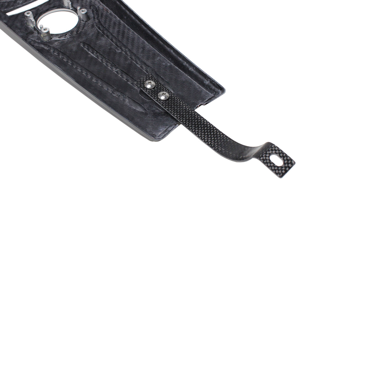 100% Black Carbon Fiber Gas Tank Dash Panel Console for Harley Road ...