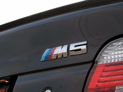 Genuine BMW M5 Rear Trunk Emblem Badge E39 M5 - Chrome | eBay