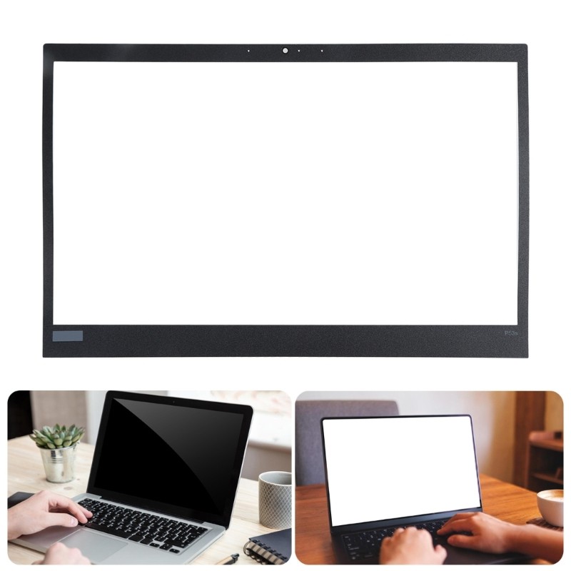 PVC Laptop Bezel Cover Trim Bezel Sticker for P53s Single Camera DIY ...