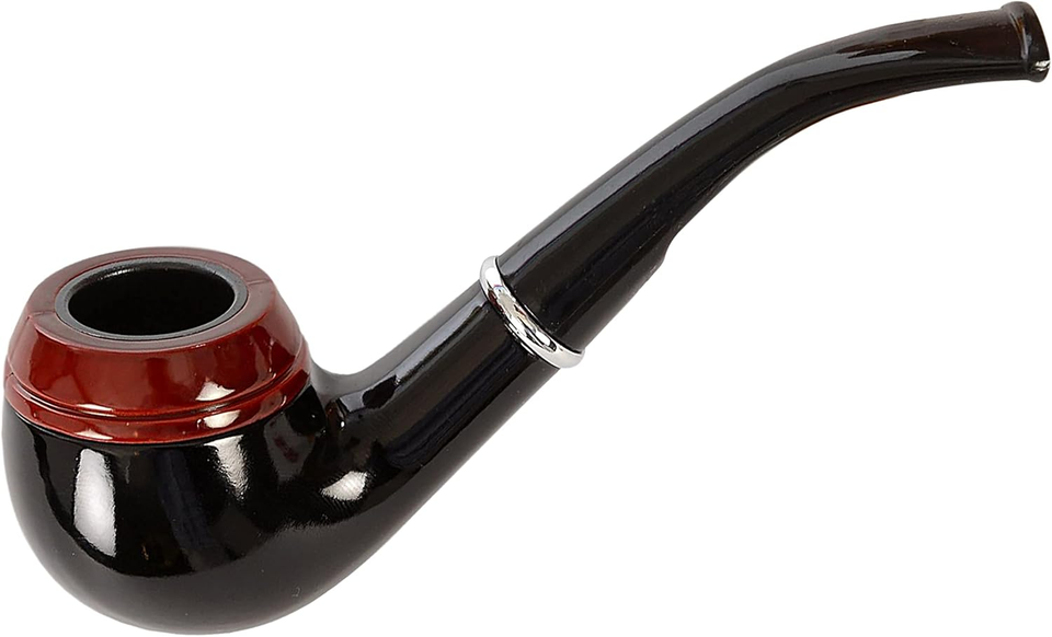 5.5 Inches Fake Cigar Smoke Pipes for Smoking - Costume Prop Pipe Toy ...