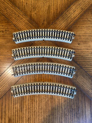 Marklin HO 5100 Curved M Track Excellent Four Pieces | eBay