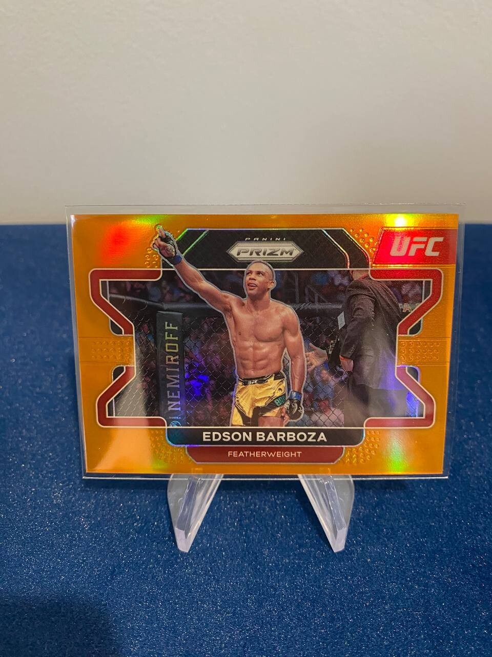 2022 Panini Prizm UFC - Orange Prizm #31 Edson Barboza /99 | eBay