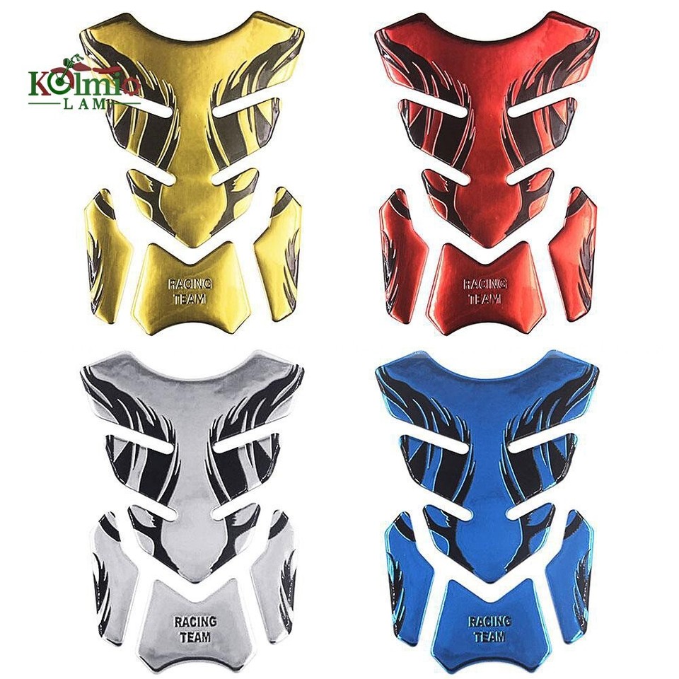 Fuel Gas Tank Pad Decals 3DSticker Fit For Kawasaki Ninja 250 300 ZX6R ...