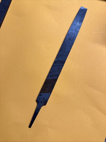 Vintage Nicholson Flat Mill Bastard File 12” Total Length USA | eBay
