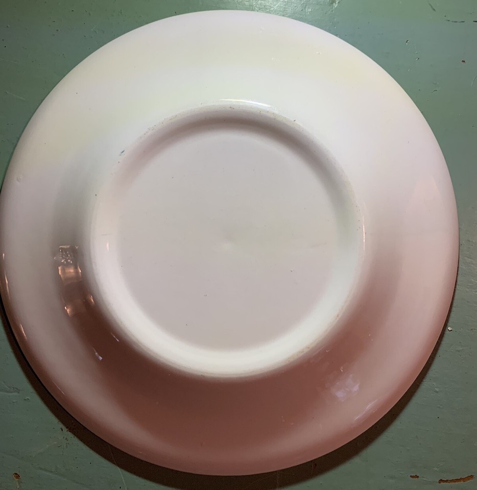 Vintage 1965 Memory Lane Royal Ironstone Red Transferware 6 1/4 “ Bread ...