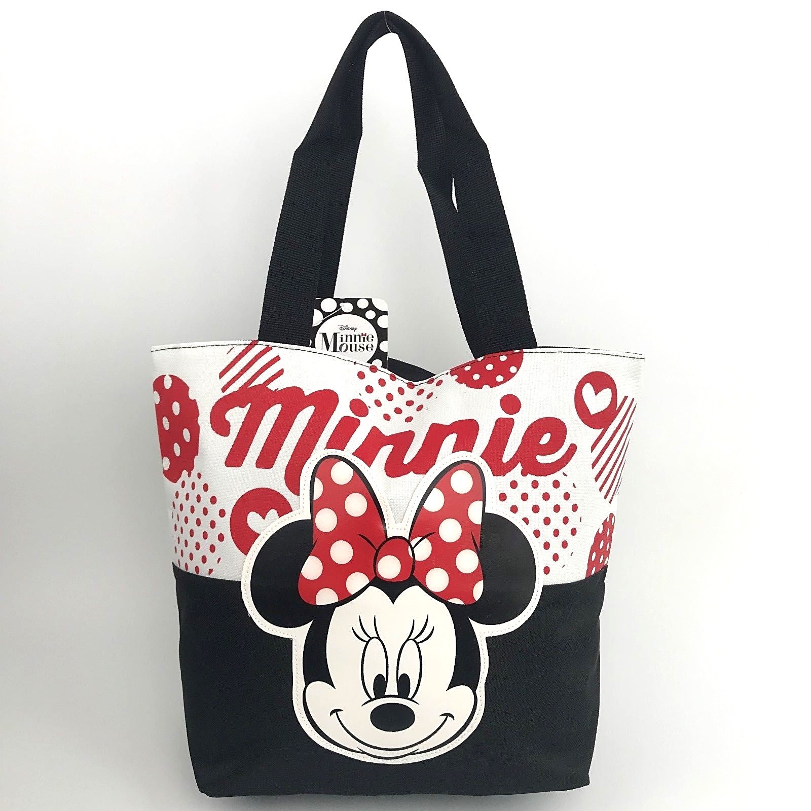 DISNEY MICKEY MOUSE MINNIE MOUSE Handbag Clutch Shopper Bag W 32 x H 27 ...