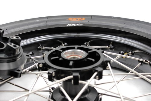 KKE 17" Motard Wheels Tires Set for Suzuki DR650SE 1996-2024 Supermoto ...