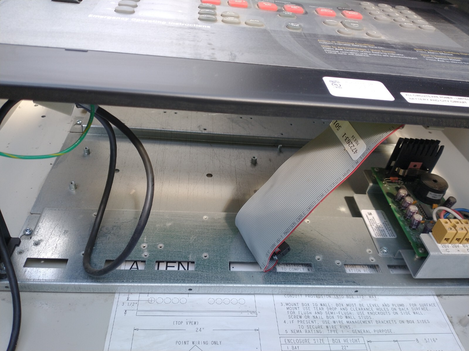 Simplex 4020 MCTLR UPGD to ES W/2x40, 742-804, 4100-9833 Fire Alarm | eBay