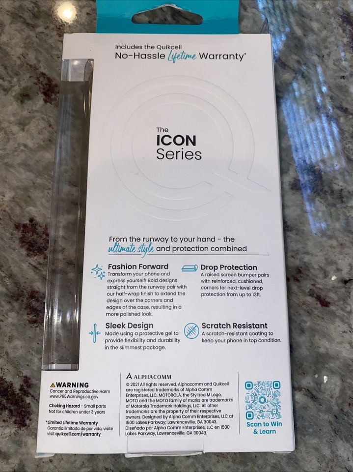 New QUIKCELL ICON Protective Case for MOTO G POWER (2022) - Gold ...