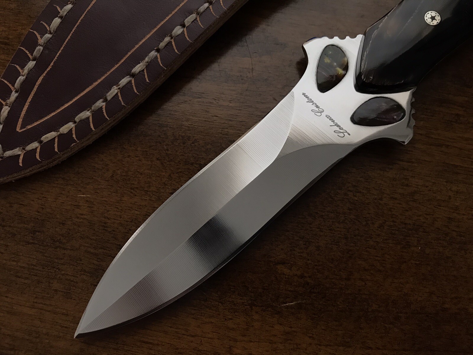 Jason Ledoux Custom Fixed Blade Knife Dagger | eBay