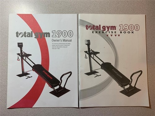 Total Gym 1900 Manual and Exercise Guide | eBay