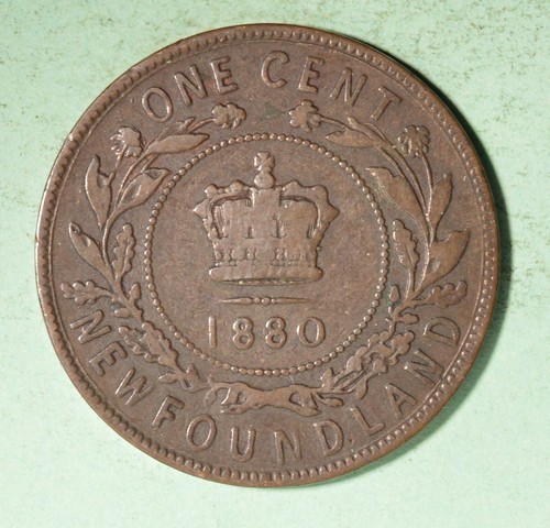 1880 - Newfoundland Large Cent - INV#193 | eBay