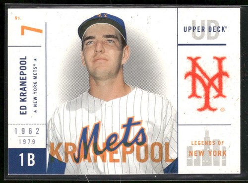 2001 Upper Deck Legends of New York #67 Ed Kranepool | eBay
