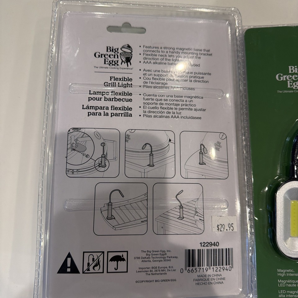 BIG GREEN EGG Flexible Neck Grill Light with mounting bracket | eBay