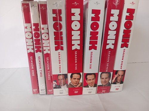 Monk DVD Lot Complete 8 Seasons Some New Sealed, Some Pre-owned ...